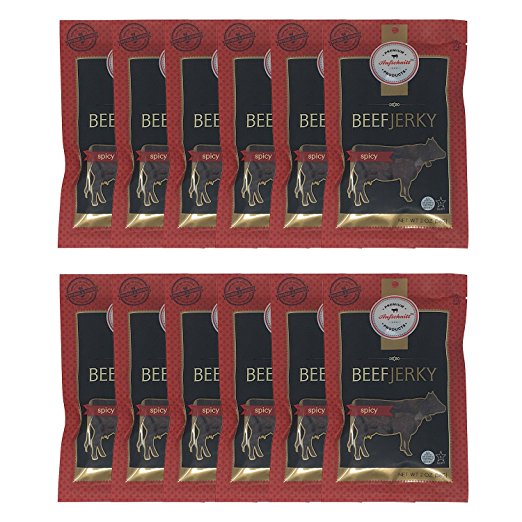 Beef Jerky Case - 12 Pack – Aufschnitt Meats